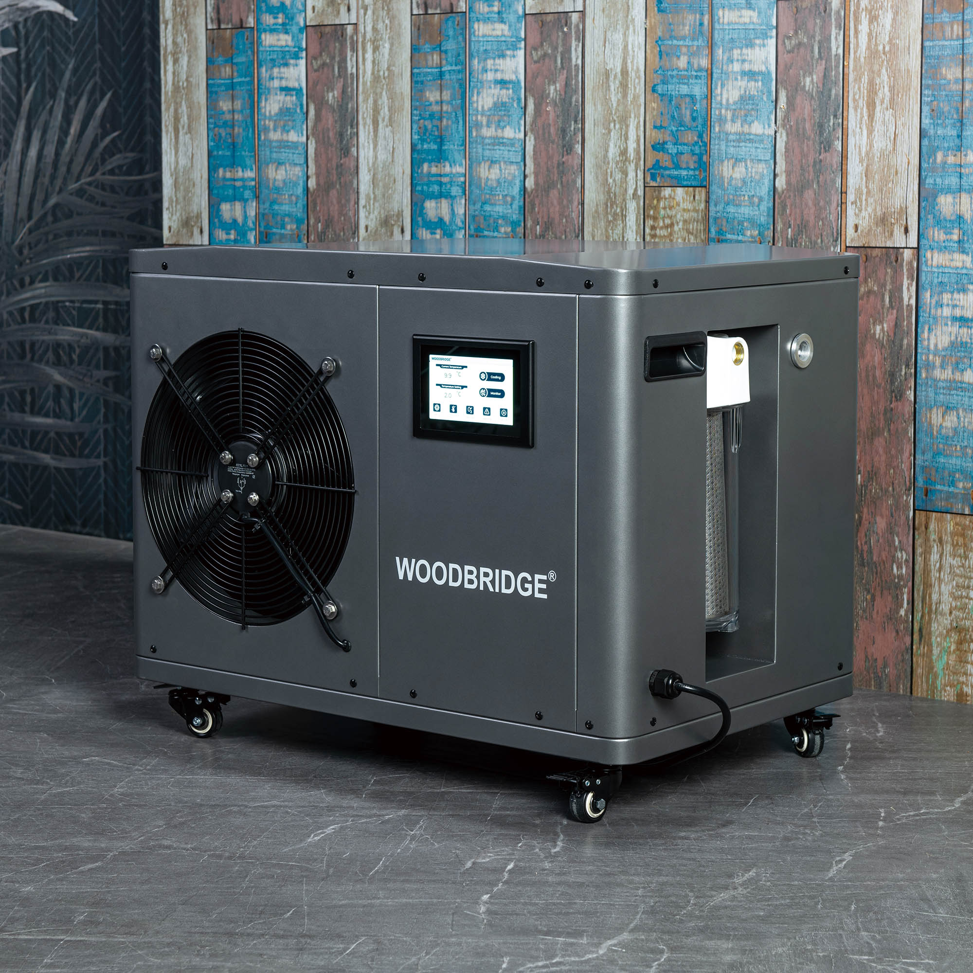 ᐅ【WOODBRIDGE 1.3HP Portable Chiller with Touch Screen Control Panel and ...